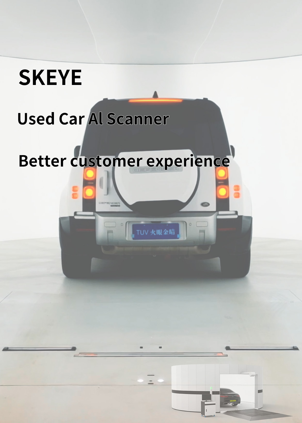 Used Car AI Laser Scanner